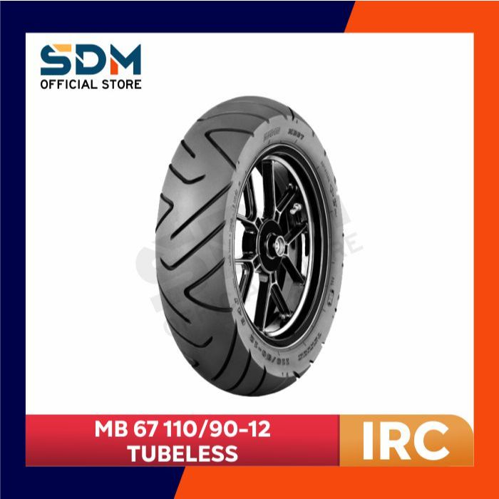 Jual Ban Belakang Motor IRC 110/90-12 MB67 Tubeless Honda Scoopy | Shopee Indonesia