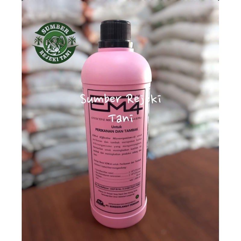 Jual pupuk em4 pink perikanan/pertambakan kemasan 1 liter | Shopee ...