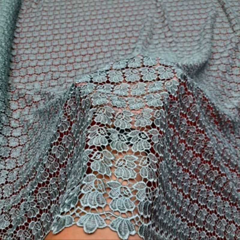 Jual Bahan Brokat Prada _Brukat Prada_Kain Prada ( harga per ½ meter ...