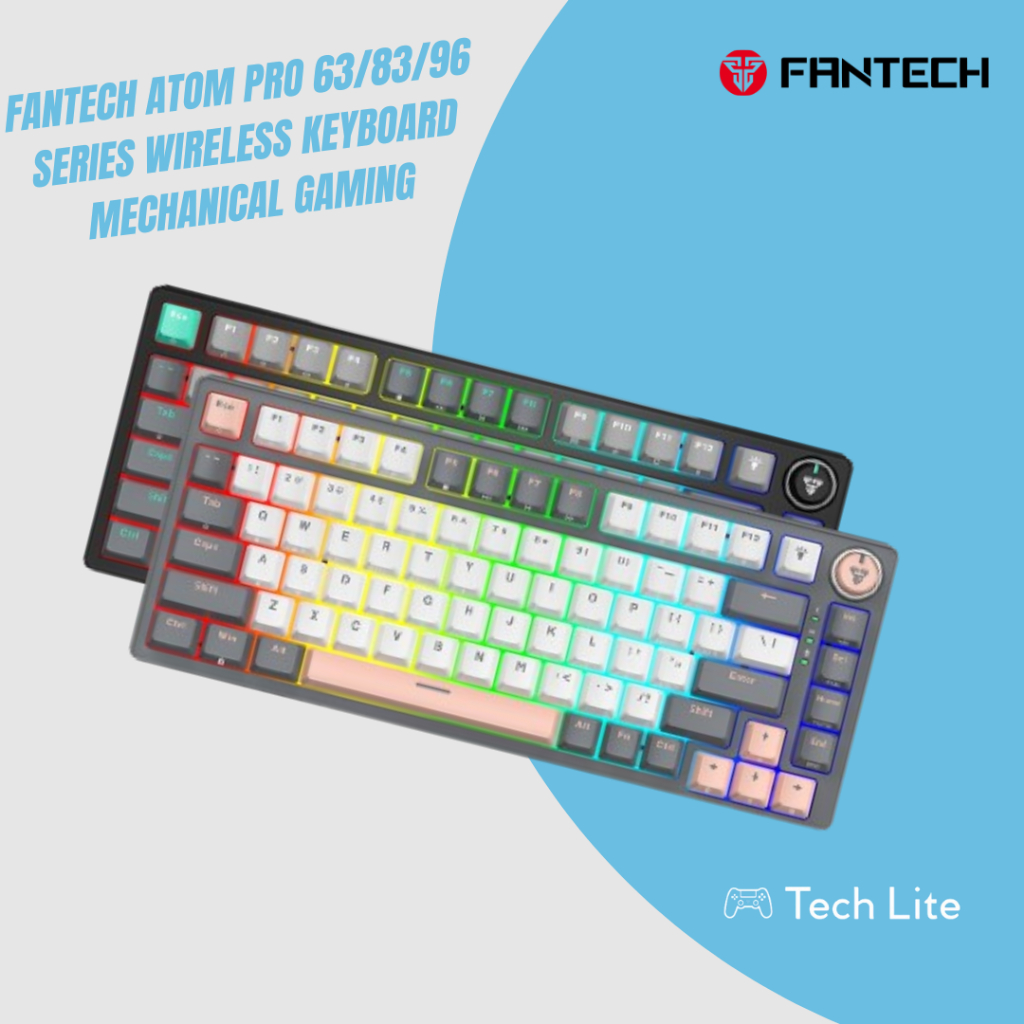 Jual Fantech ATOM PRO 63/83/96 SERIES Wireless Keyboard Mechanical Gaming | Shopee Indonesia
