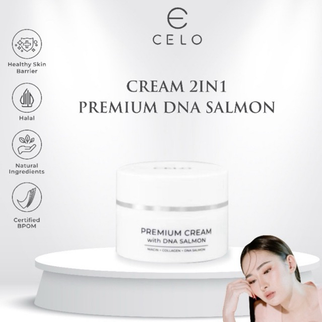 Jual CELO PREMIUM CREAM WITH DNA SALMON | Shopee Indonesia
