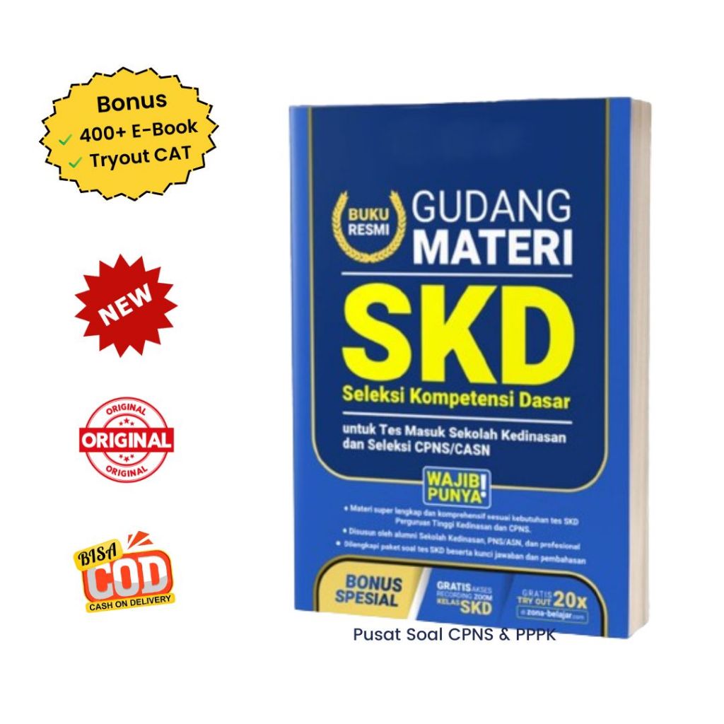Jual BUKU SKD KEDINASAN 2024 / STAN / IPDN / STIS / POLTEKIM / STIN | Shopee Indonesia