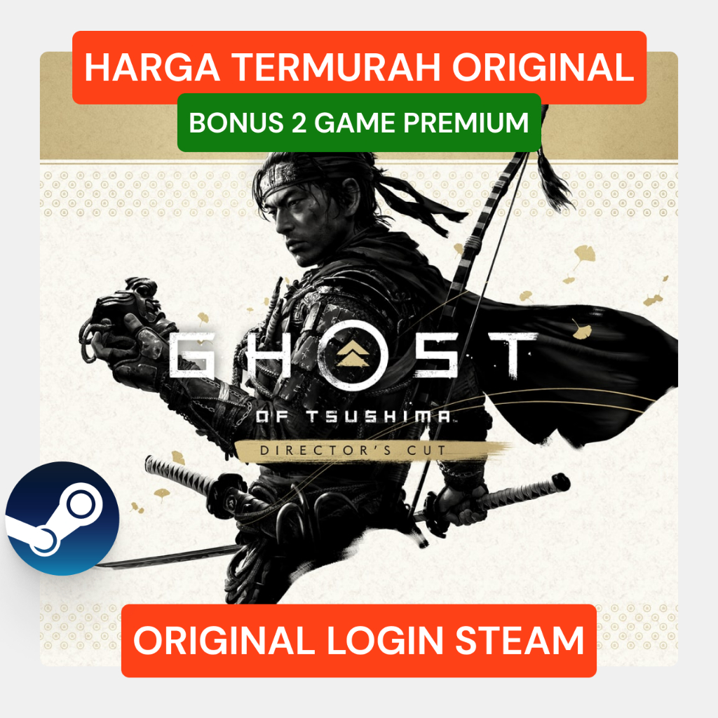 Jual Ghost of Tsushima Director's Cut ORIGINAL STIM GAME PC LAPTOP ...