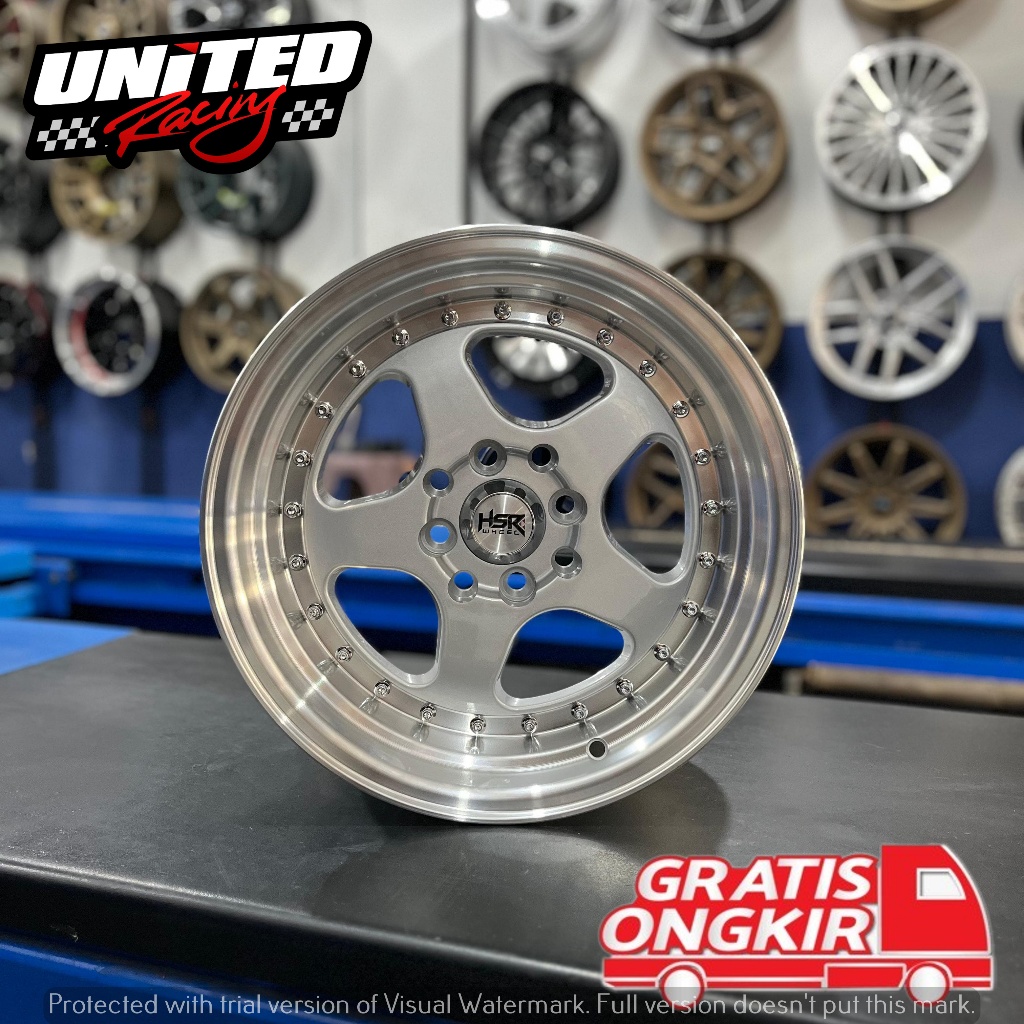 Jual VELG MOBIL CELONG RING 15 HSR BURN R15 MOBIL JAZZ MOBILIO SOLUNA ...