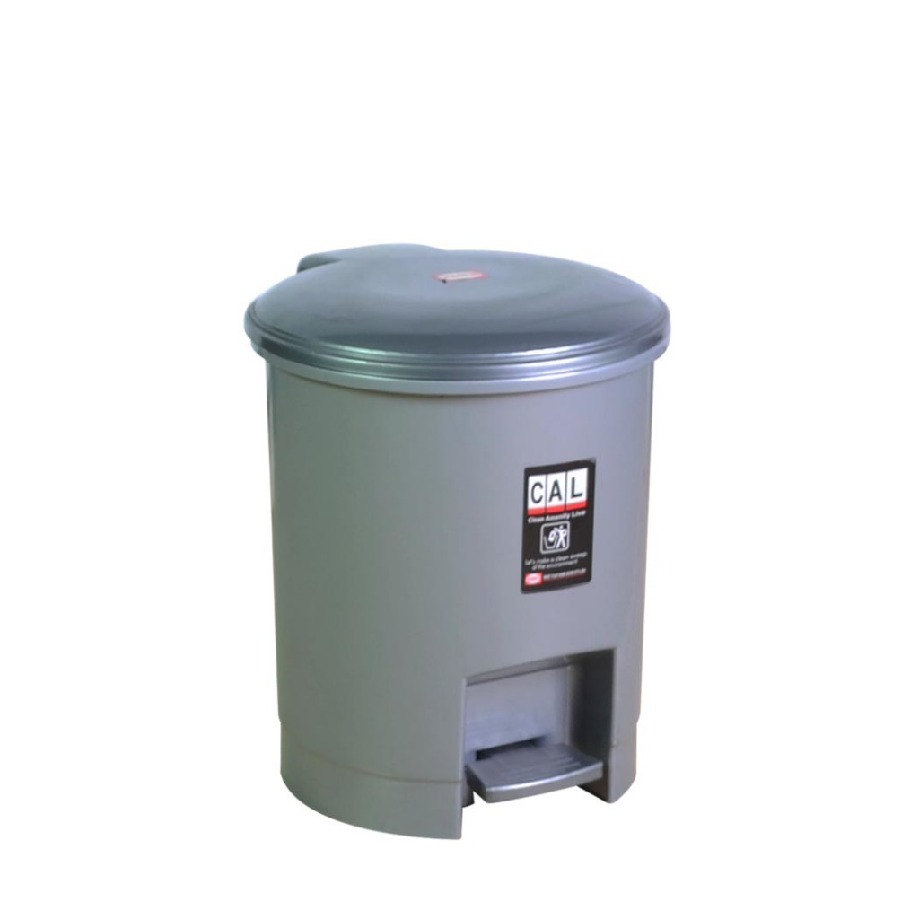 Jual Tempat sampah Injak / Step on Dustbin Bulat 12ltr 840L Shinpo | Shopee Indonesia