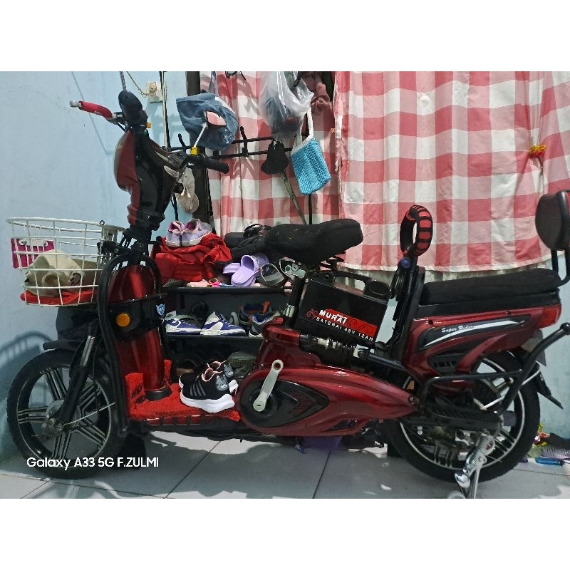 Jual Sepeda listrik selis super rider murai second like new | Shopee ...