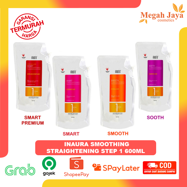 Jual 1PC INAURA SMOOTHING STRAIGHTENING STEP 1 600ML@MJ | Shopee Indonesia