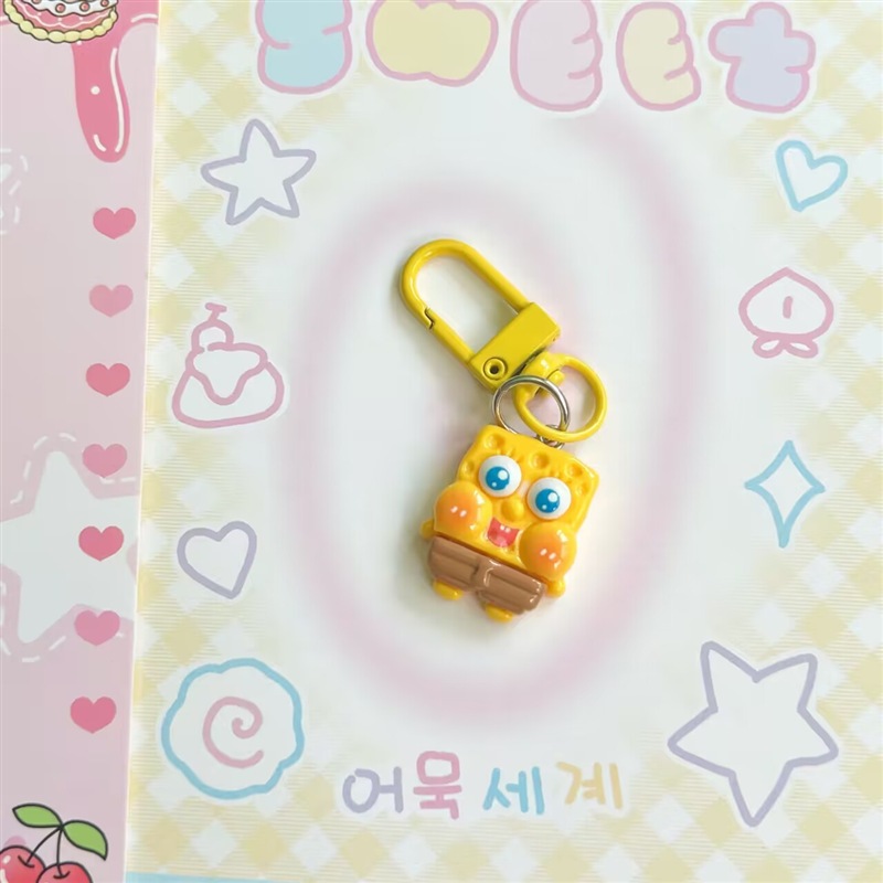 Jual COD Gantungan Kunci Motif Kelinci Duck Kartun Lucu Keychain Mini ...