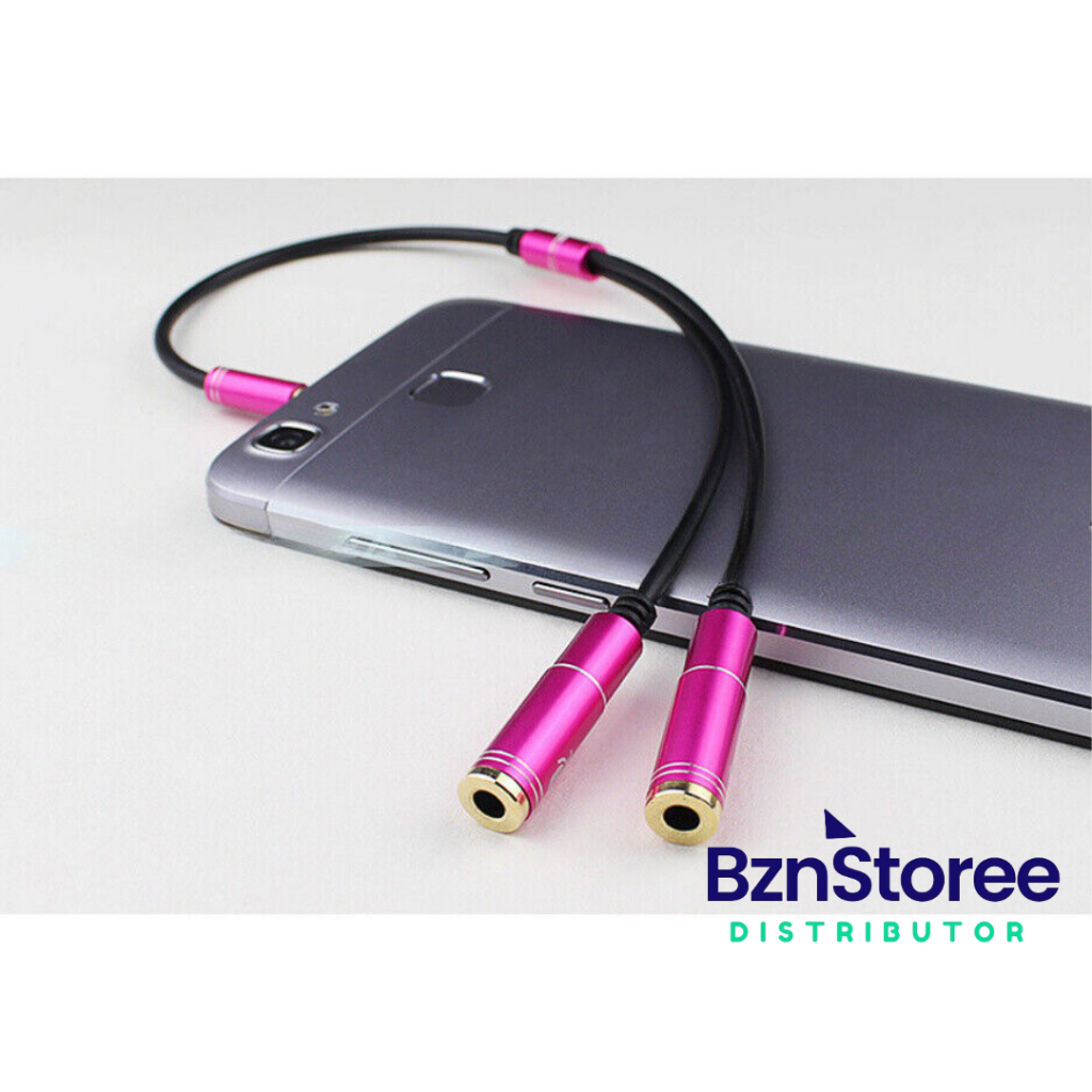 Jual Kabel Splitter Audio - Microphone Jack 3.5mm / Headphone Splitter ...