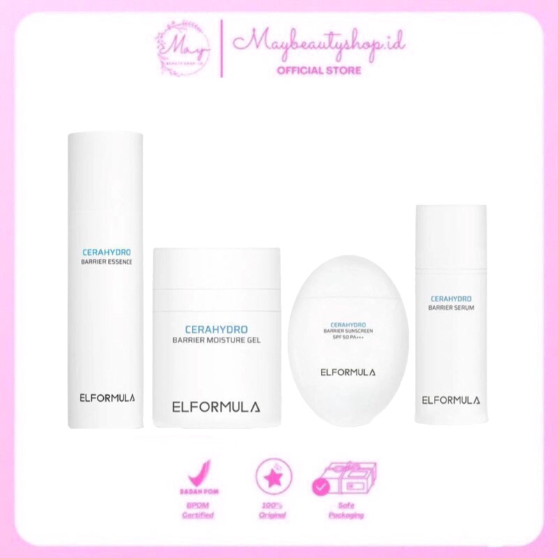 Jual ELFORMULA SKINCARE SERIES MOISTURAIZER SERUM SUNSCREEN FACEWASH ...