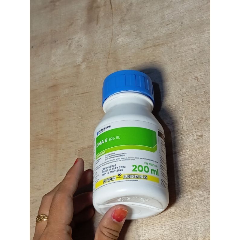 Jual DMA 6 (825 SL) kemasan 200 ml HERBISIDA MENGENDALIKAN GULMA ...