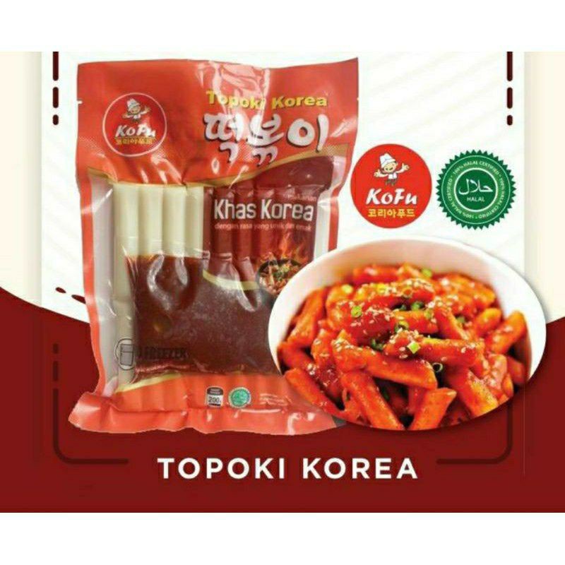 Jual KOFU Korean Food Toppoki / Odeng (makanan khas korea) ttaebokki by ...