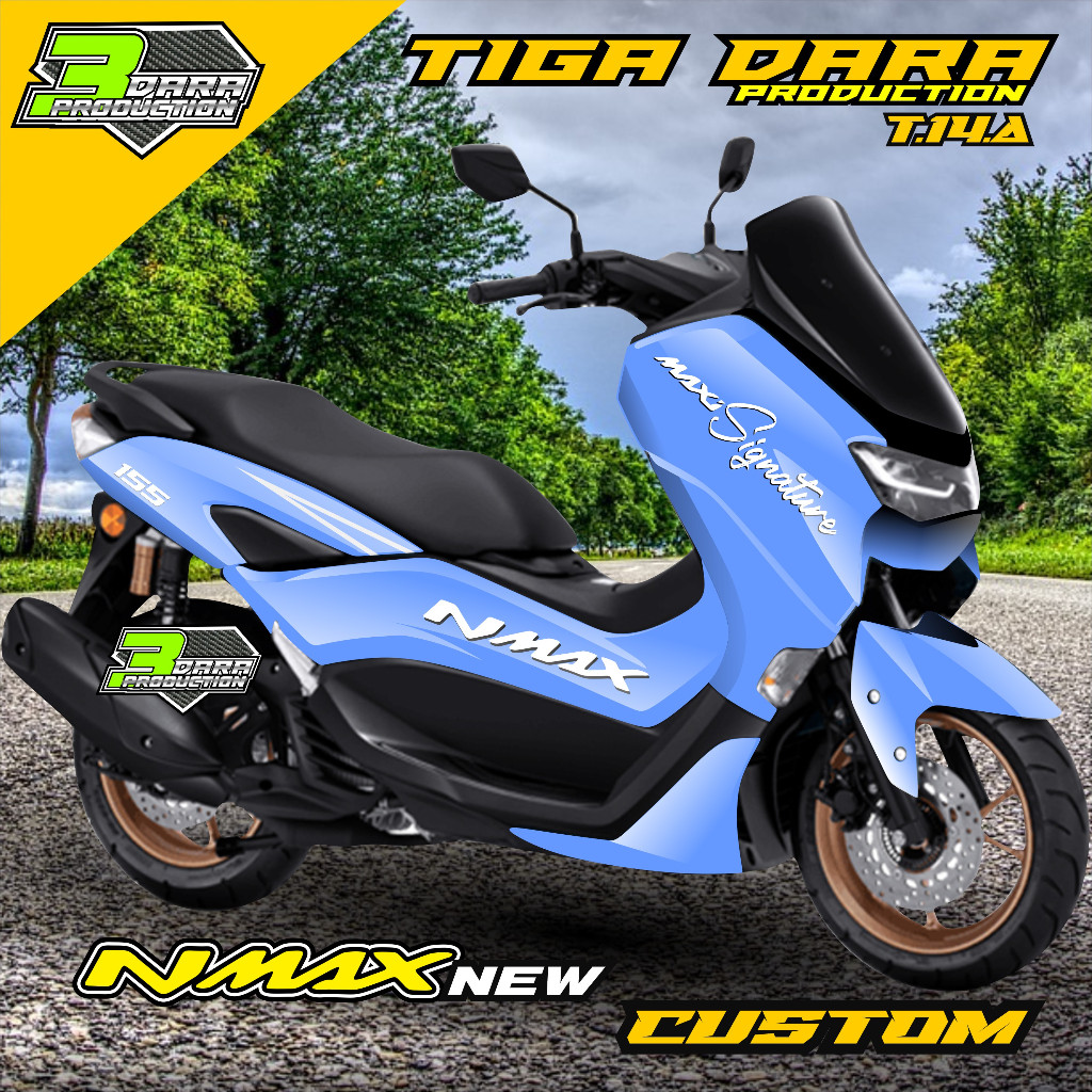 Jual DECAL NMAX NEW 155 FULLBODY 2020 / STIKER NMAX NEW 2021 2022 2023 ...