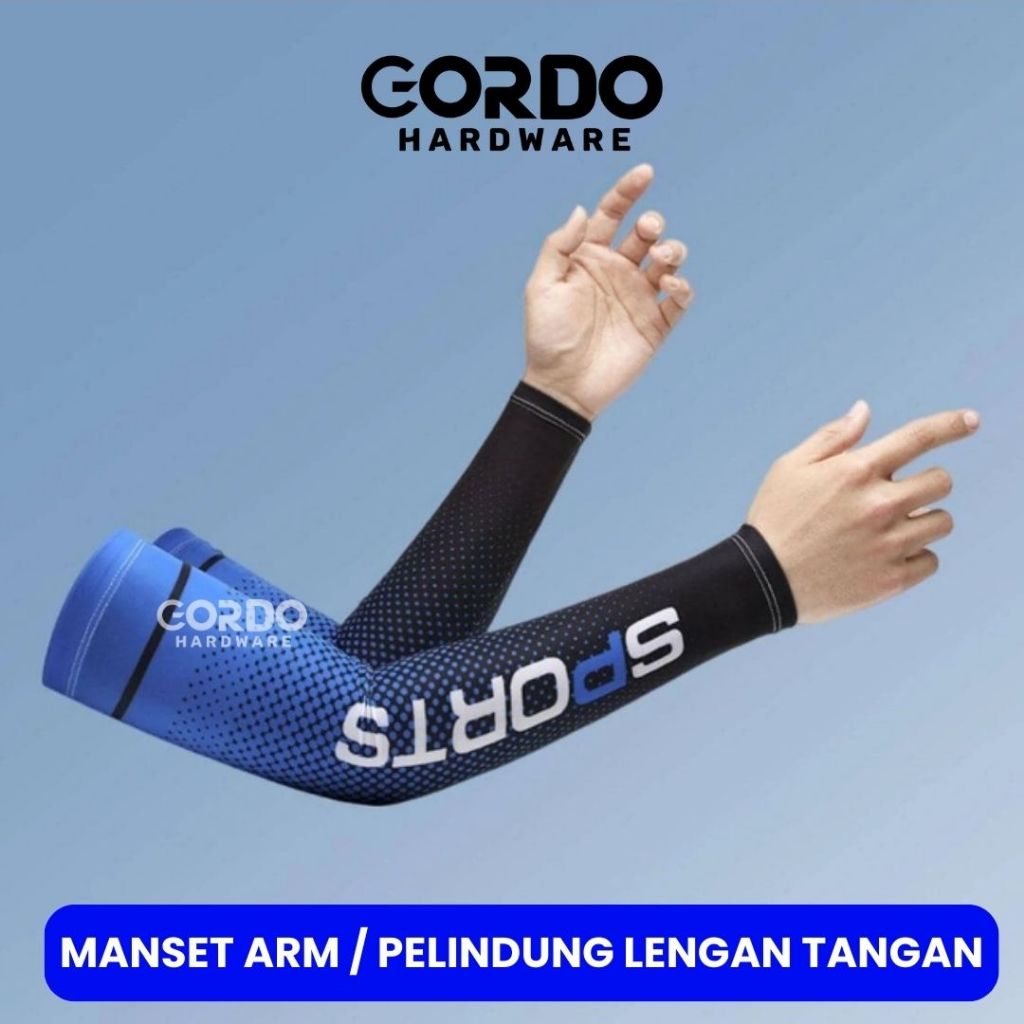 Jual Manset Tangan / Sarung Lengan Panjang Pria Anti Panas Anti UV ...