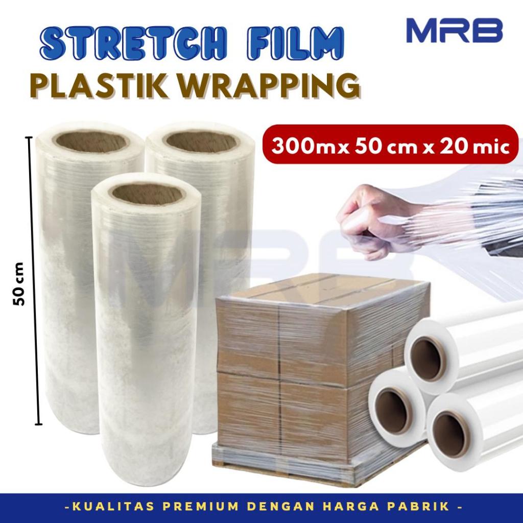 Jual Plastik Wrapping Barang Bening 300m x 50cm / Stretch Film 20 ...