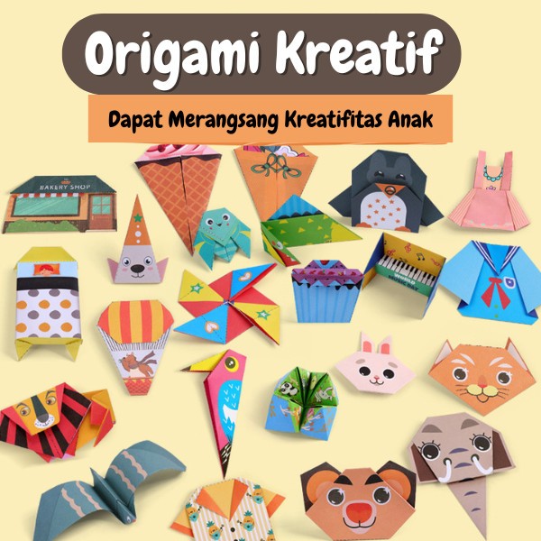Jual Buku Origami 3D Craft Lipat Bentuk Papercraft Buku Kerajinan ...