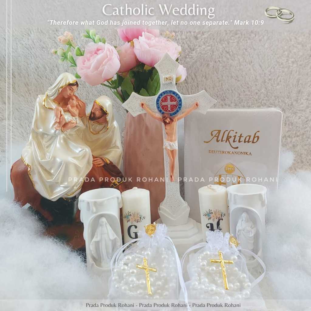 Jual SET PAKET HANTARAN PERNIKAHAN KATOLIK KELUARGA KUDUS DAN KELEDAI ...