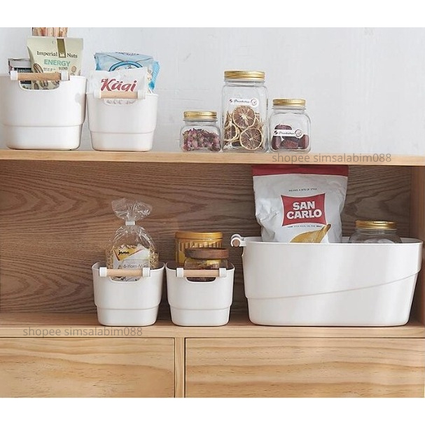Jual Kotak Kontainer Bak Storage Tempat Penyimpanan Barang Handle Kayu ...