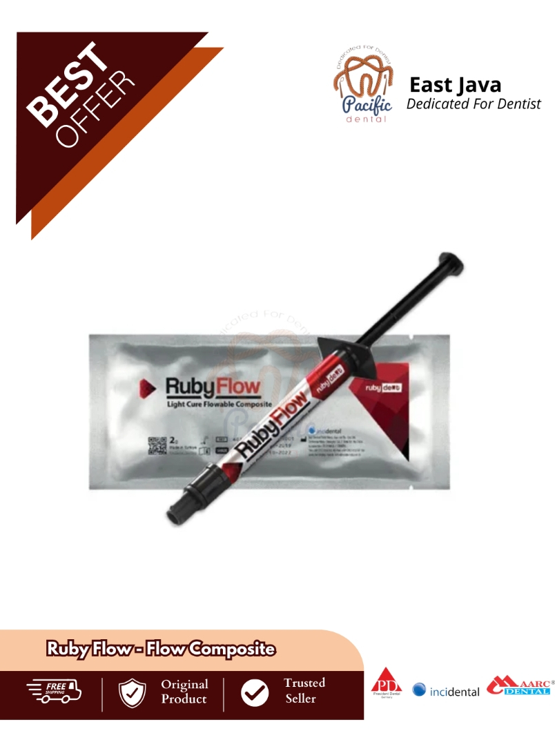 Jual Incidental - Ruby Flow is microhybrid flowable light curing radio ...