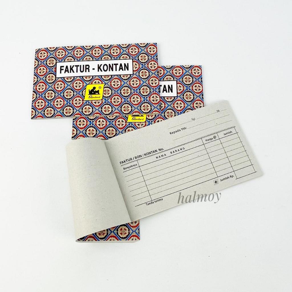 Jual FAKTUR KONTAN / BON FAKTUR 1 PLY STANDARD / BUKU NOTA KONTAN ...