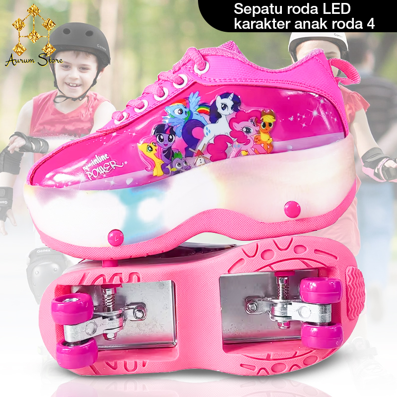 Jual Sepatu Roda Motif Anak / Sepatu Roda Anak / Sepatu Roda Empat ...