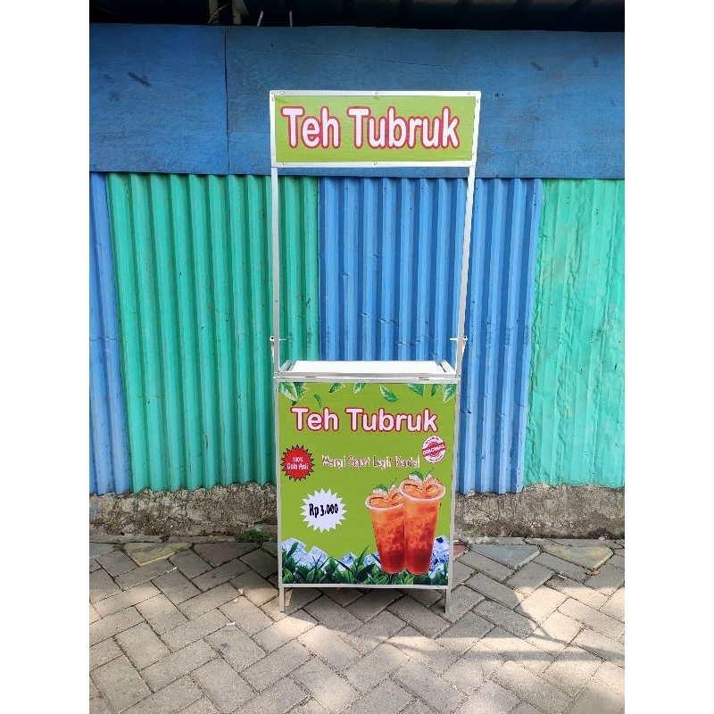 Jual Booth Portable/Meja Dagang/Meja Lipat/Meja Jualan/Stiker Gratis ...