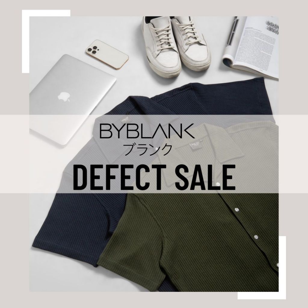 Jual DEFECT - OTARU KEMEJA WAFFLE KNIT PREMIUM - BYBLANK APPAREL ...