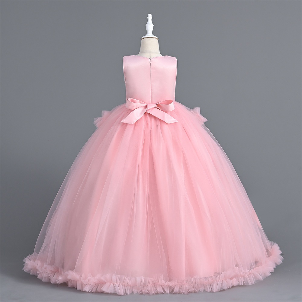 Jual Dress Party Anak Cewek /Gaun Princess Anak Tanggung Mewah Elegan ...