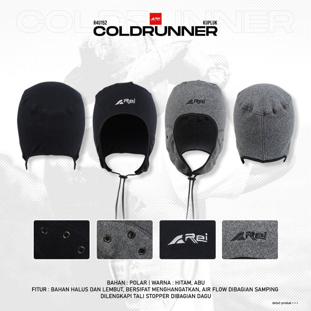 Jual Topi atau Kupluk Cold Runner Arei Outdoorgear | Shopee Indonesia