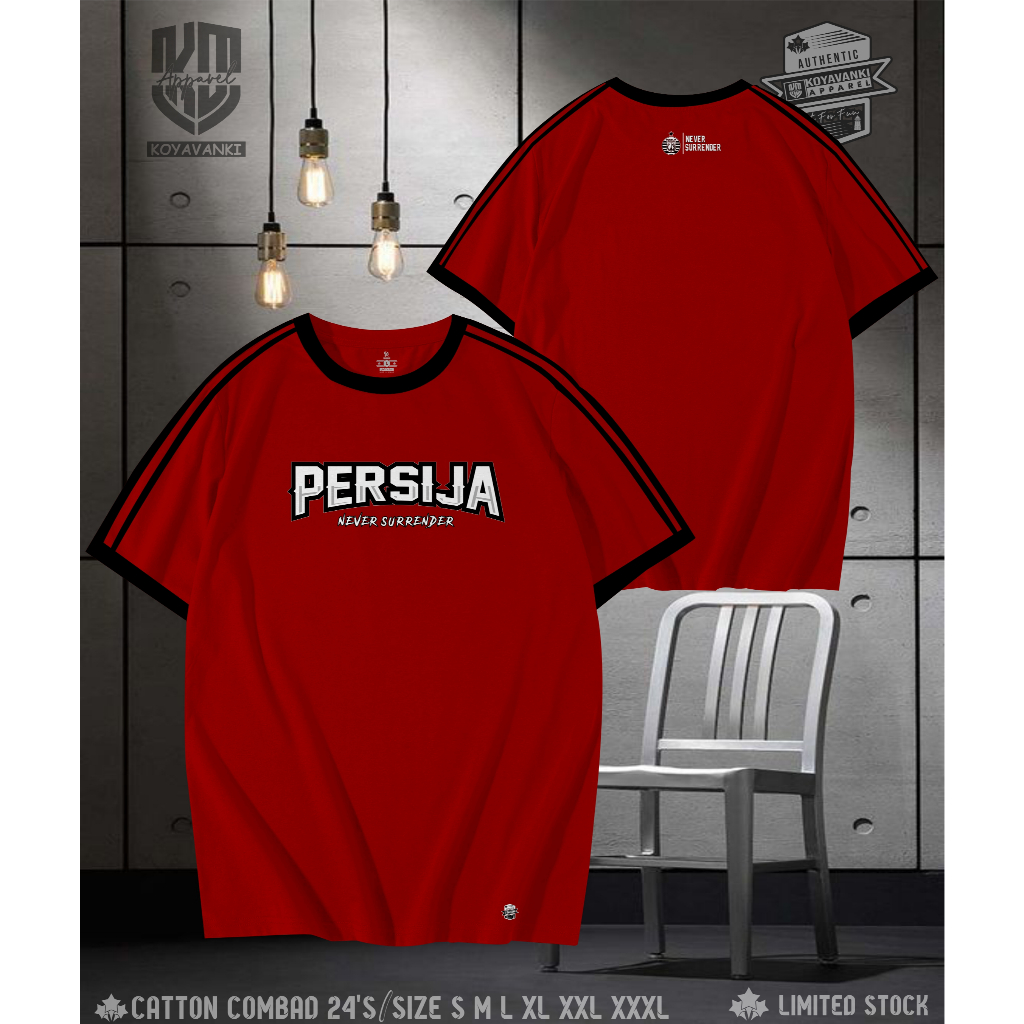 Jual RINGER TEE PERSIJA FANS ,SUPORTER PERSIJA JAK MANIA | Shopee Indonesia
