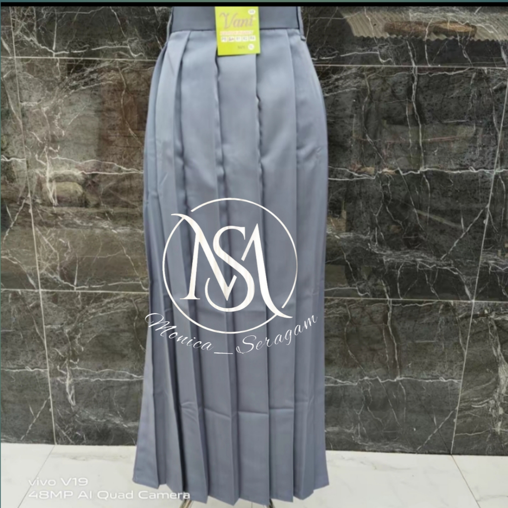 Jual Rok Panjang SMP SMA Rok Panjang Rempel SMP SMA Seragam SMP SMA Seragam Sekolah kerja ...