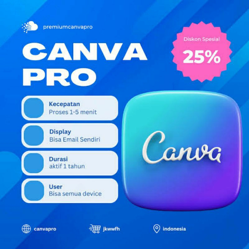Jual canva pro setahun | Shopee Indonesia