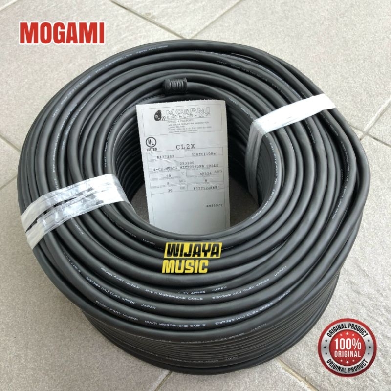 Jual Kabel Snake isi 4 MOGAMI Original Made in Japan Panjang 5 Meter ...