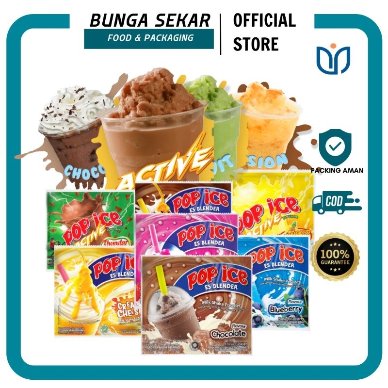 Jual Pop Ice Renceng All Variant Isi 10/rtg | Shopee Indonesia
