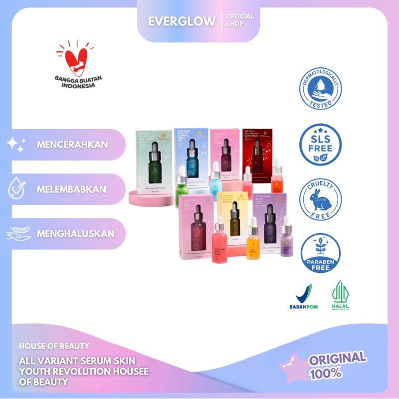 Jual All Variant Serum Skin Youth Revolution Housee Of Beauty | Pure ...
