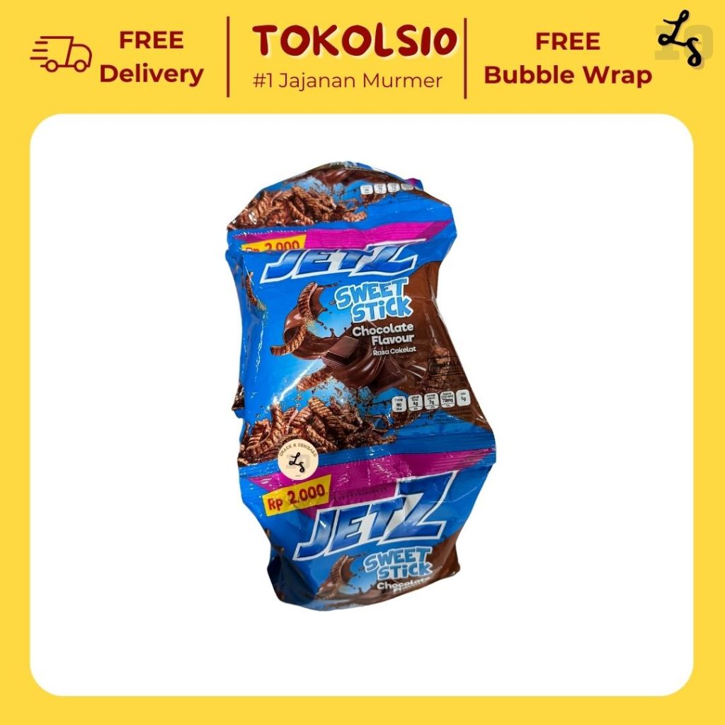 Jual JetZ Chocolate Fiesta Biskuit 1 Renceng Isi 10 pcs @18gr | Shopee ...