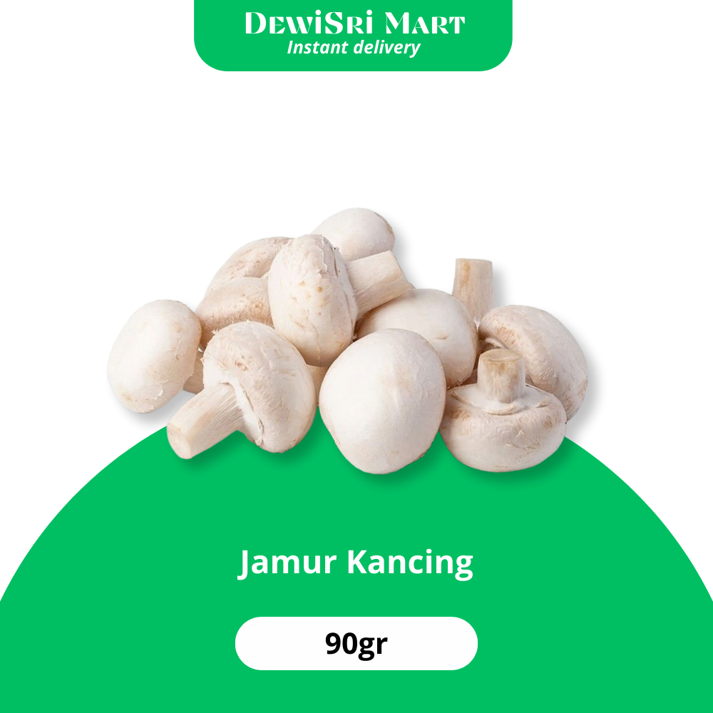 Jual Jamur bulat Kancing Fresh 90gr - KIRIM INSTANT | Shopee Indonesia