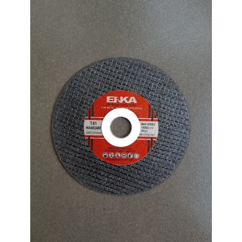 Jual ENKA Cutting Wheels / Mata Potong Gerinda 4" Inch | Shopee Indonesia
