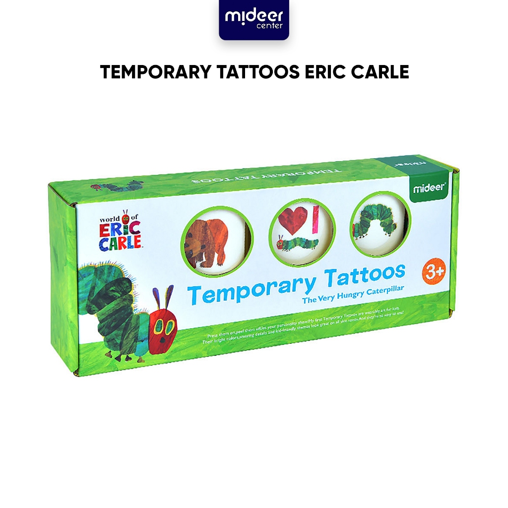 Jual Mideer Temporary Tattoo Mainan anak Tattoo tidak permanen | Shopee ...