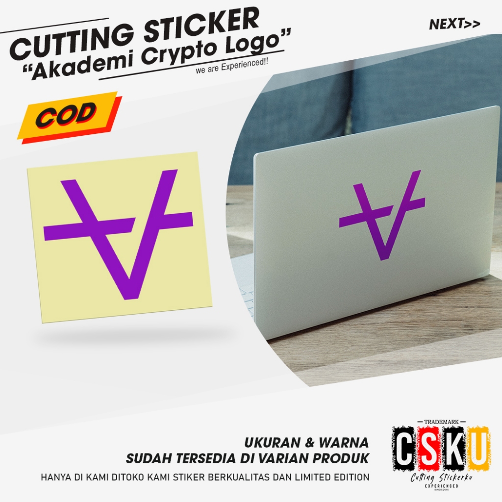 Jual Cutting Sticker Akademi Crypto Logo Timothy Variasi Motor Mobil ...