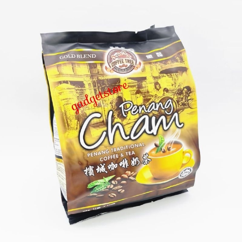 Jual Minuman Penang Cham Coffee & Tea isi 15 sachets | Shopee Indonesia