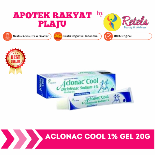 Jual ACLONAC COOL 1% GEL 20G | Shopee Indonesia