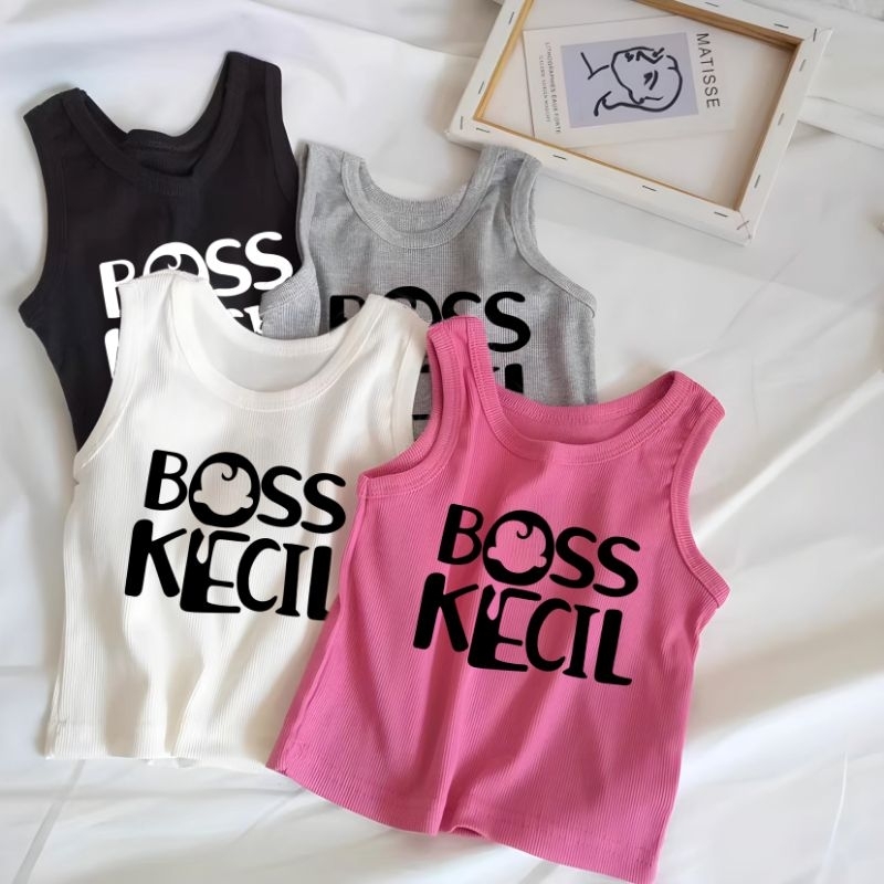 Jual Singlet Anak Cowok Cewek Bos Kecil Kaos Singlet Anak Laki Laki ...