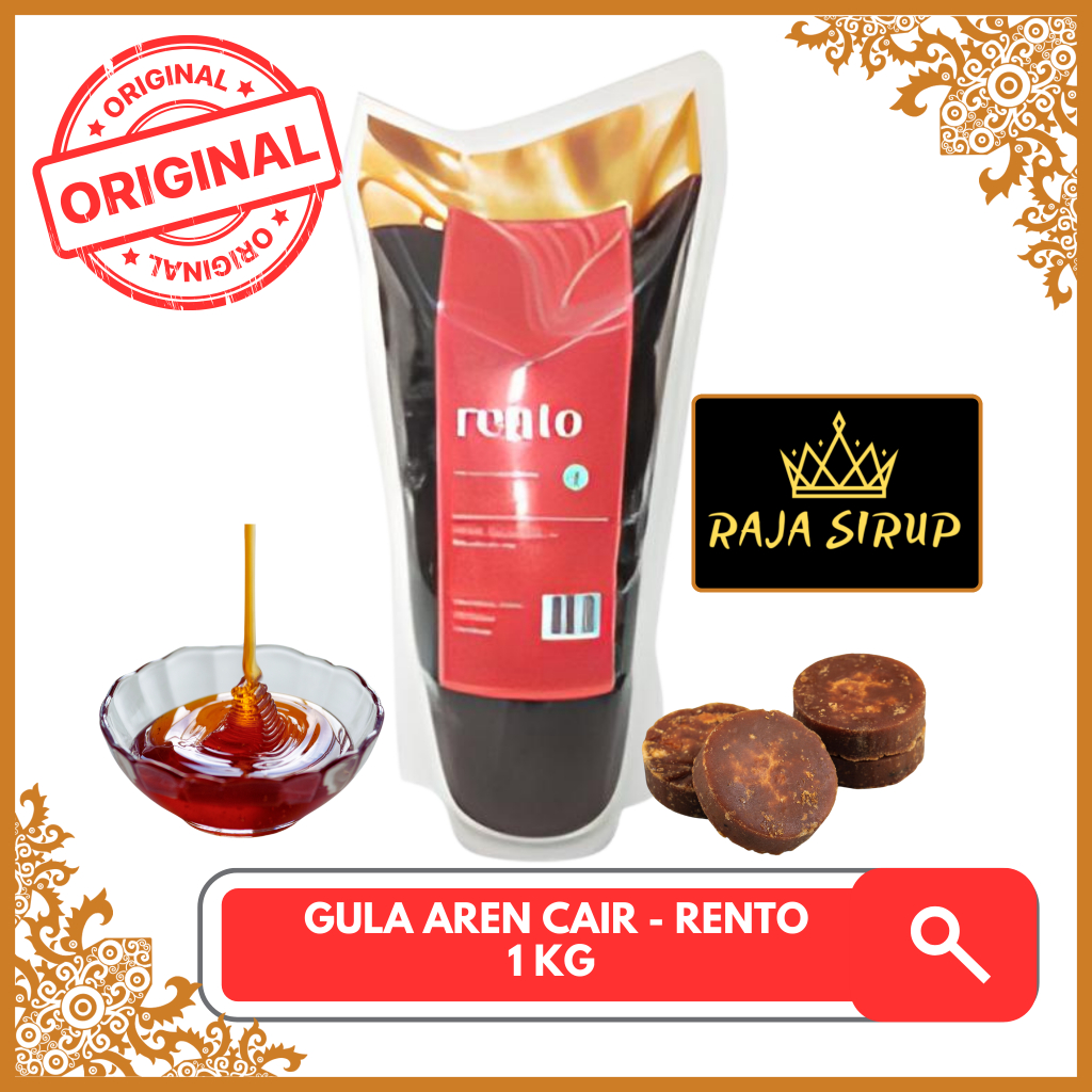 Jual Gula Aren Cair RENTO 1Kg (POUCH) | Shopee Indonesia