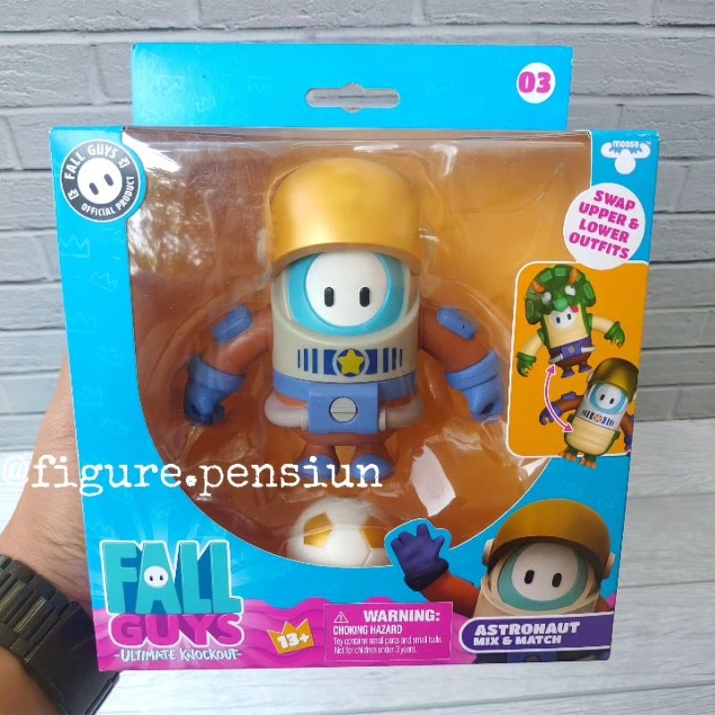 Jual FALL GUYS ASTRONAUT MIX & MATCH ACTION FIGURE ORIGINAL MOOSE TOYS ...