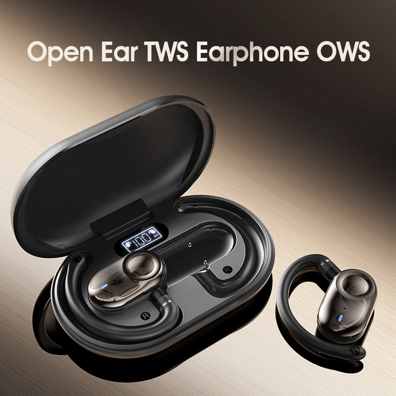 Jual JM18 baru 130 ° Putar Buka Earloop Earphones 5.3WS Bone Conduction ...