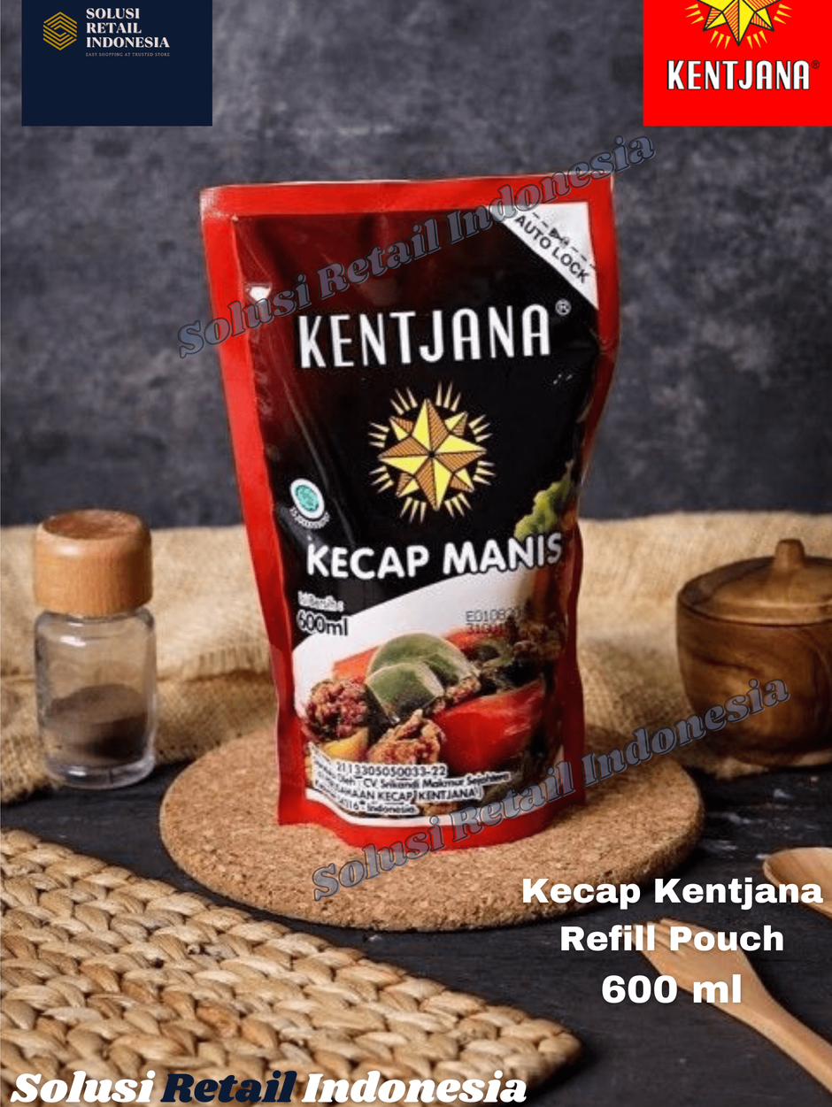 Jual Kecap Kentjana Refill Standing Pouch 600 ml | Shopee Indonesia