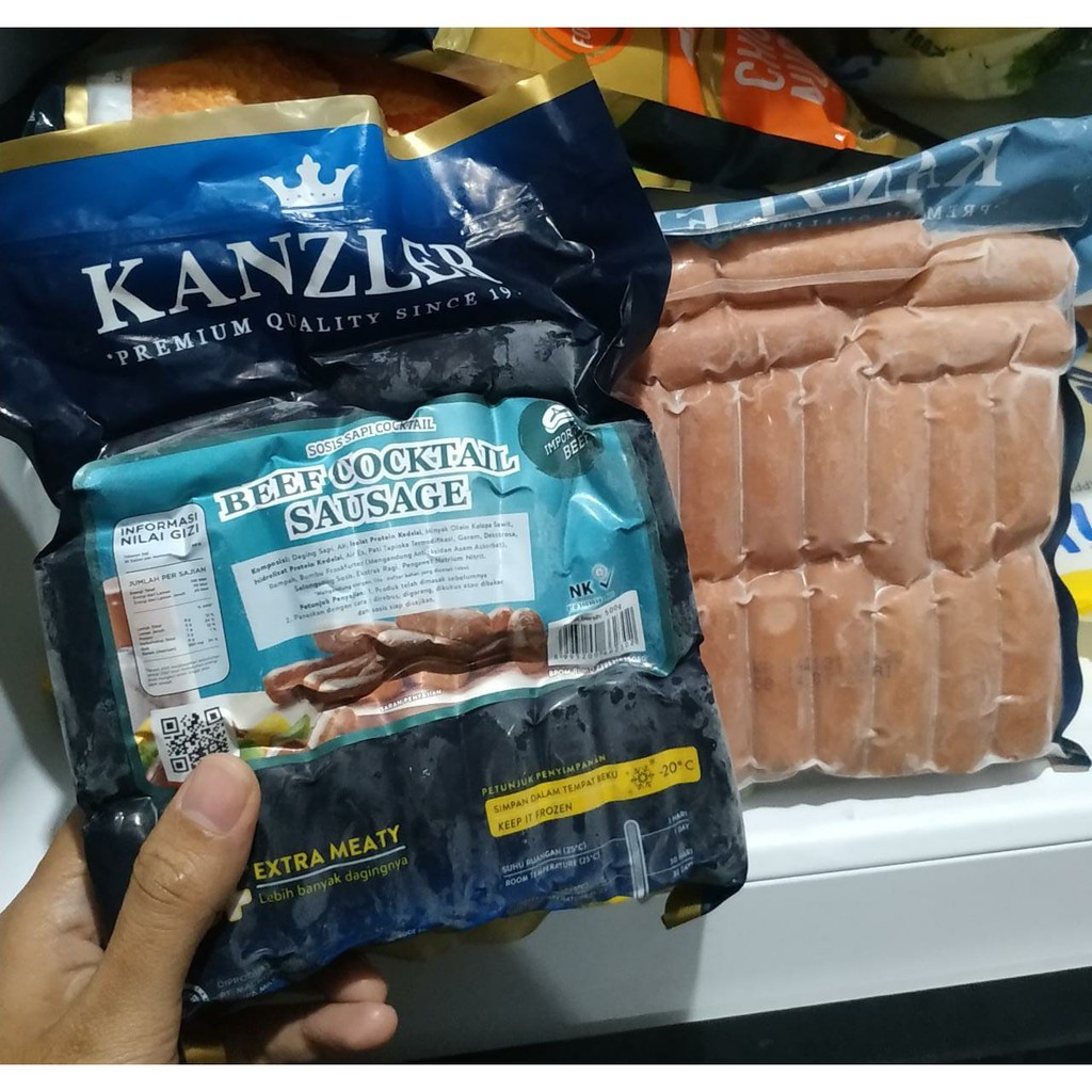 Jual Kanzler sosis Cocktail Sosis Premium 500gr | Shopee Indonesia