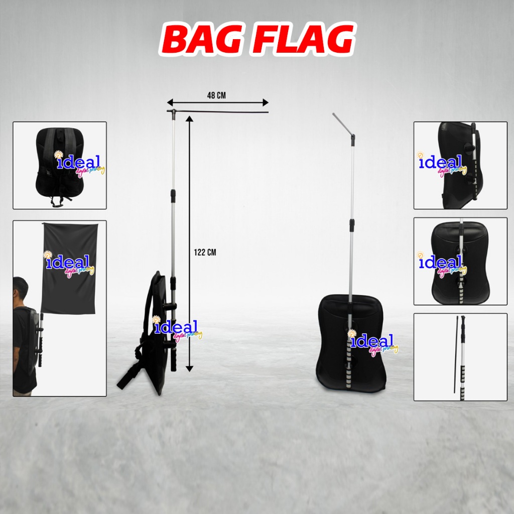 Jual Bag Flag, Flag Banner - Backpack Flag - Flag Banner - Flying ...