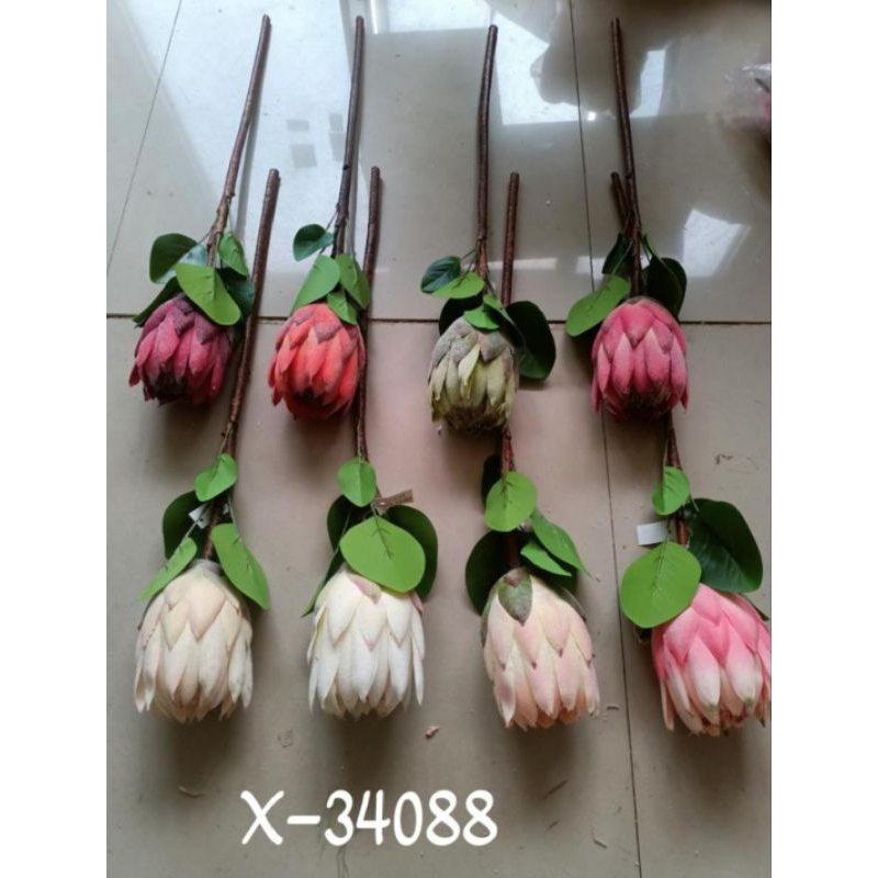 Jual Bunga Artificial/Bunga Palsu Protea premium (1tangkai) | Shopee ...